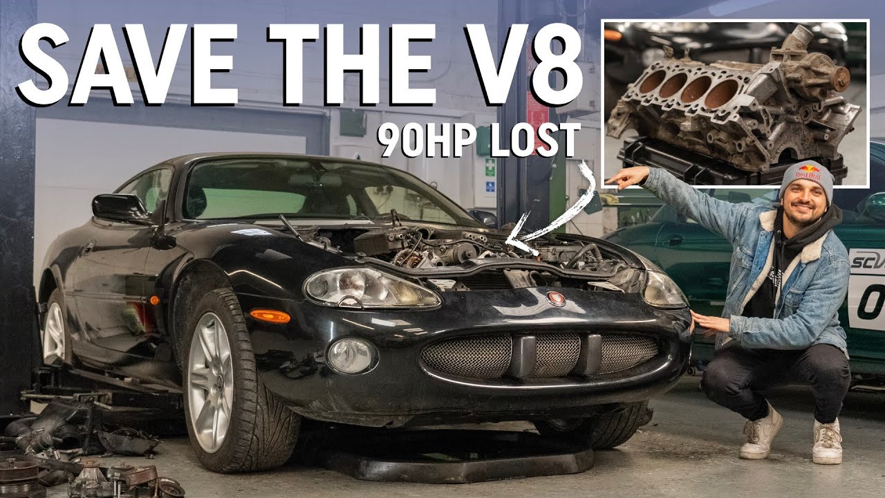 Repairing a Supercharged V8 Jaguar