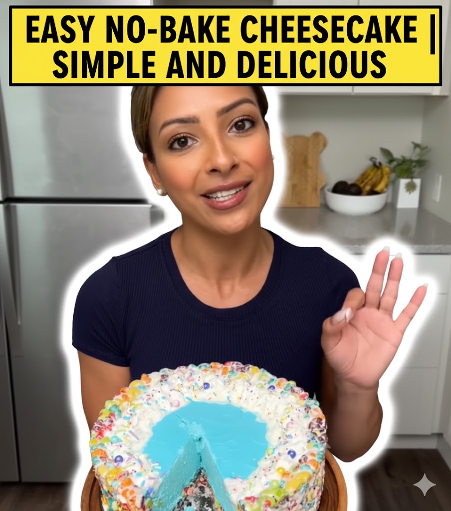 Easy No-Bake Cheesecake | Simple and Delicious