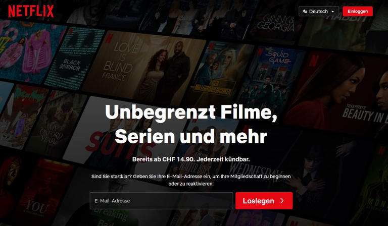 Netflix hebt die Abo-Preise in der Schweiz per sofort an