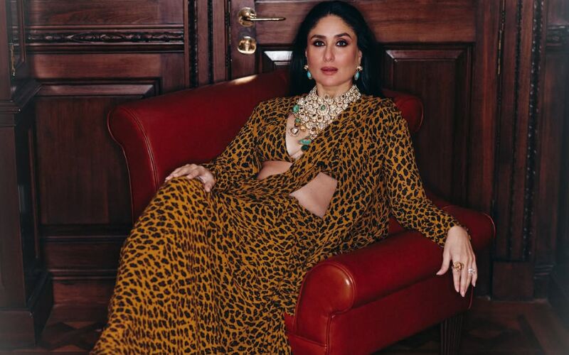 Kareena Kapoor Turns Heads In Stunning Leopard-Print Sabyasachi Saree ...