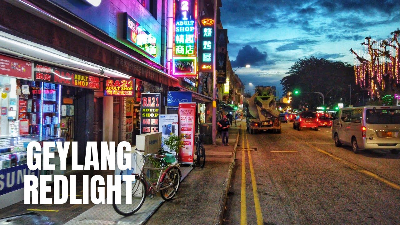 Singapore Nightlife Scenes Geylang Red Light District