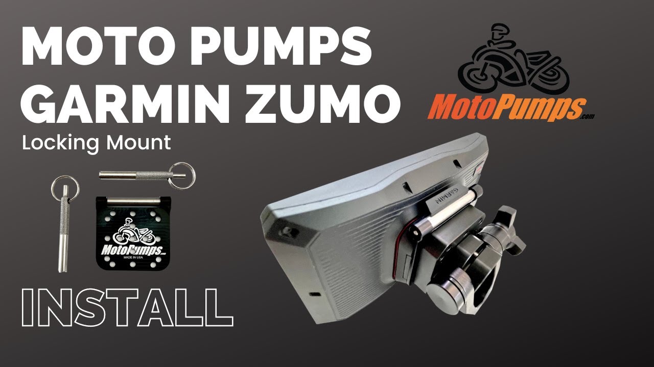 Garmin Zumo XT Locking Mount Installation & Review