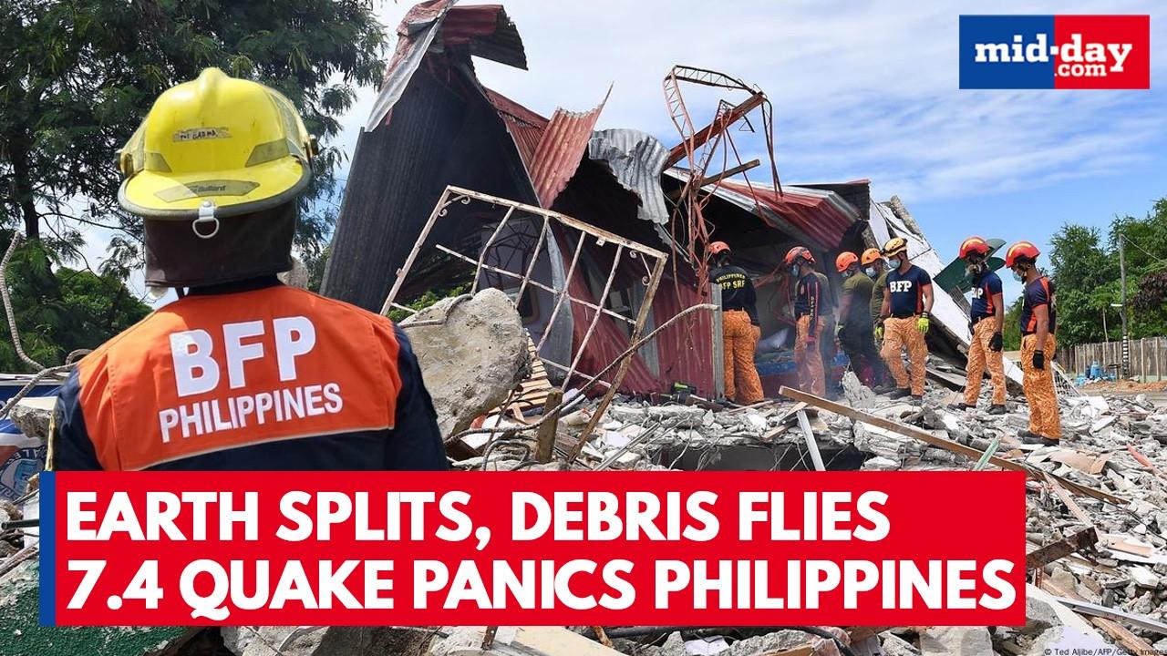Philippines shaken 7.4 magnitude earthquake hits nation | power outages ...