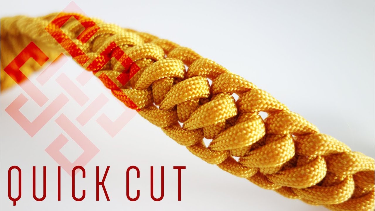 DIY Tatyana’s weave paracord bracelet quick and easy tutorial