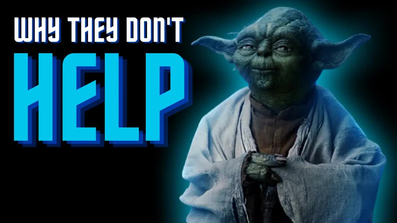 Force ghosts: Why don't they help?