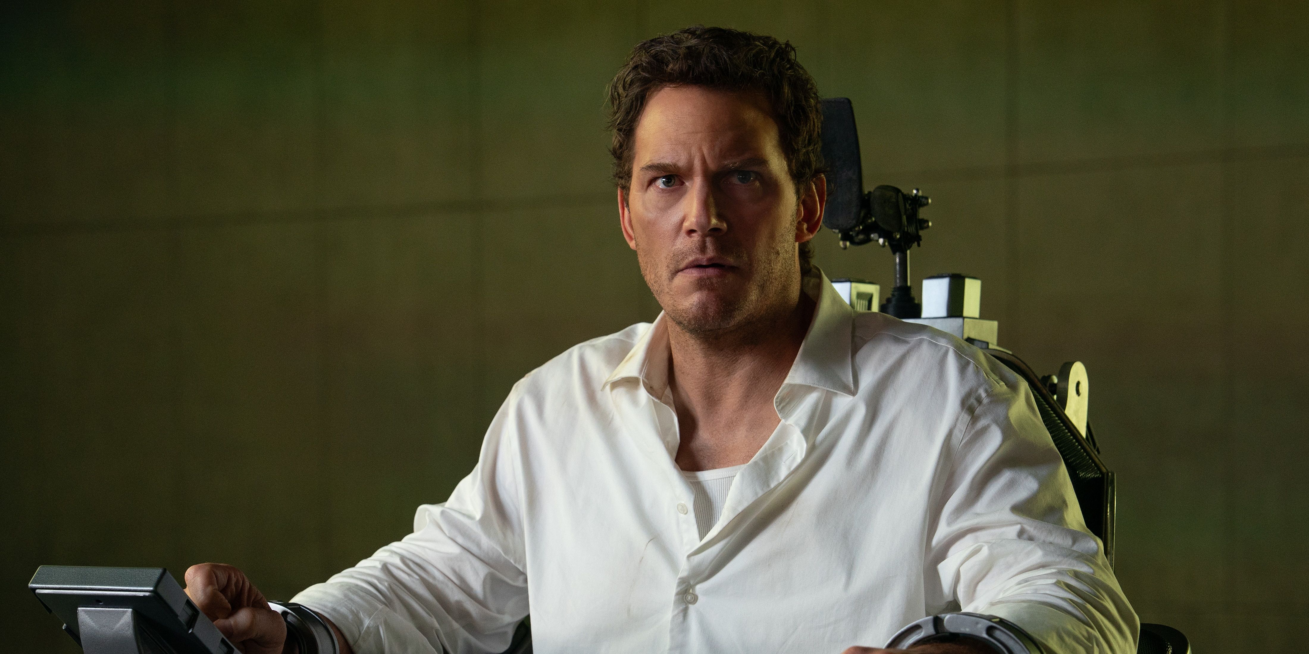 Mercy image reveals new look at Chris Pratt in Amazon's mind-bending ...