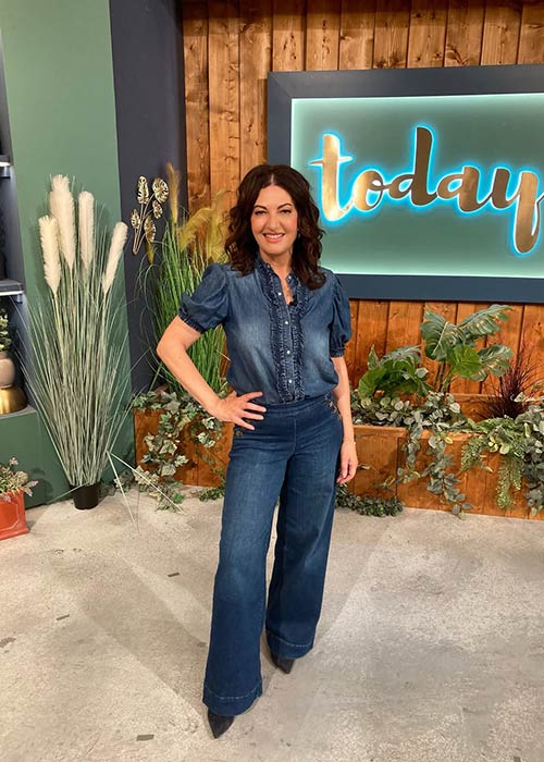 Maura Derrane is the latest Irish celebrity to rock the double denim trend