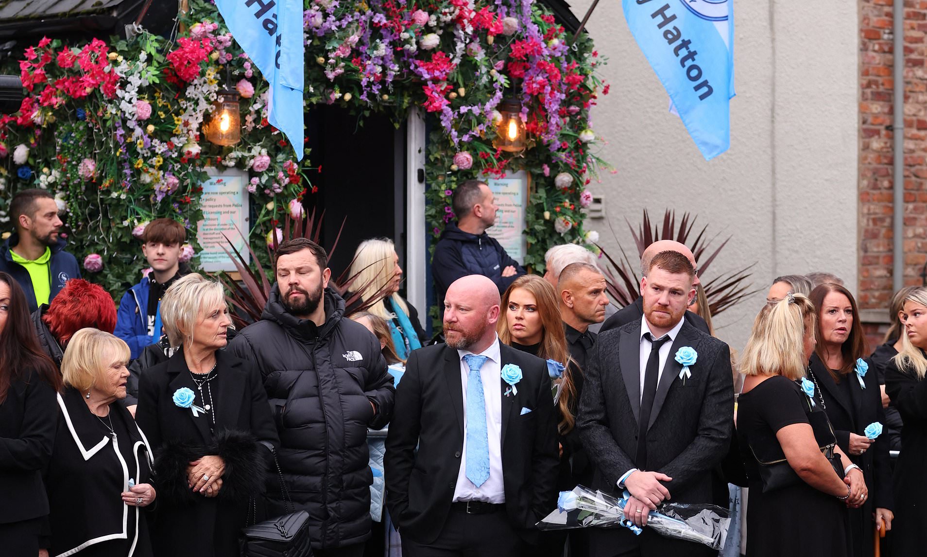 Thousands line the streets for Ricky Hatton's funeral as Manchester ...