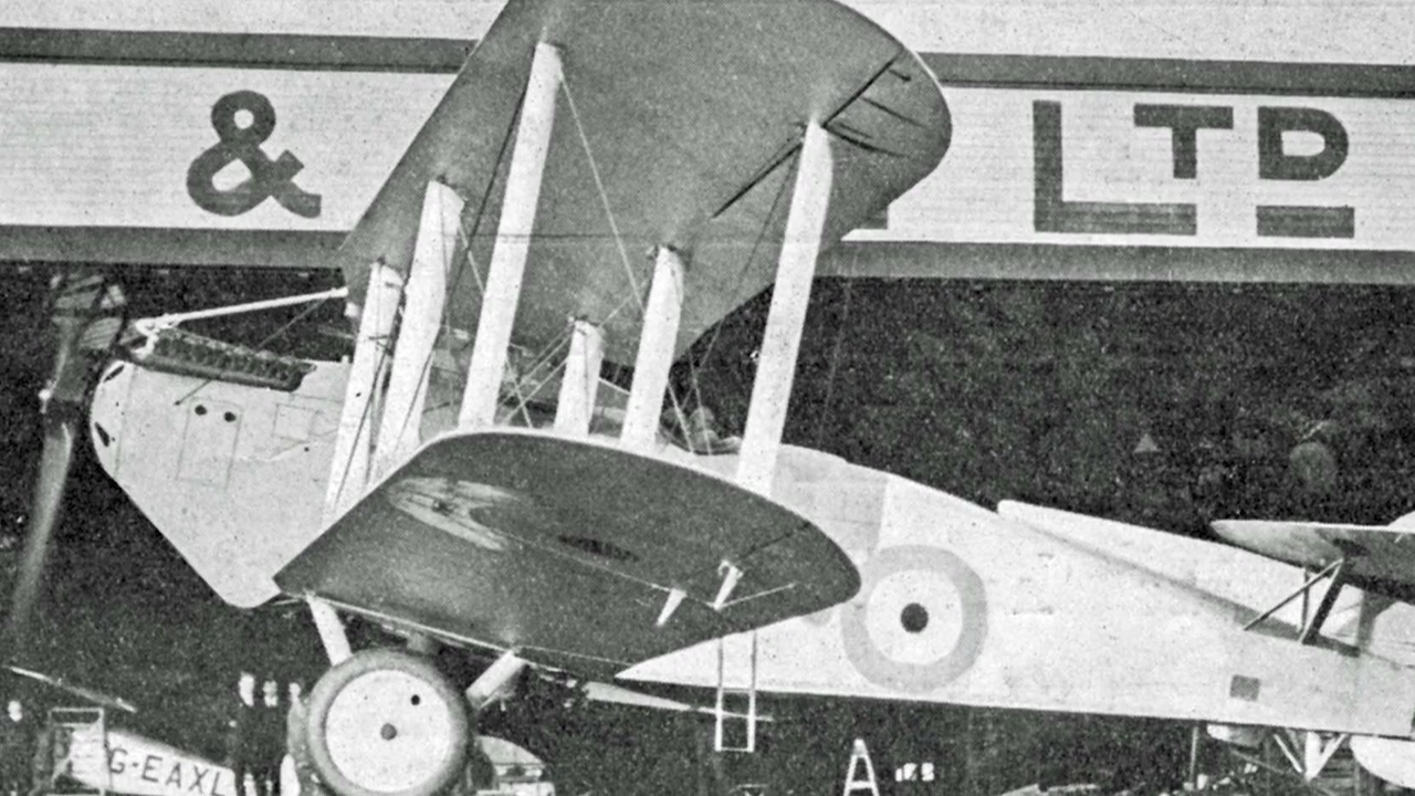 Why the Avro 549 was known as an engine with a bomber attached