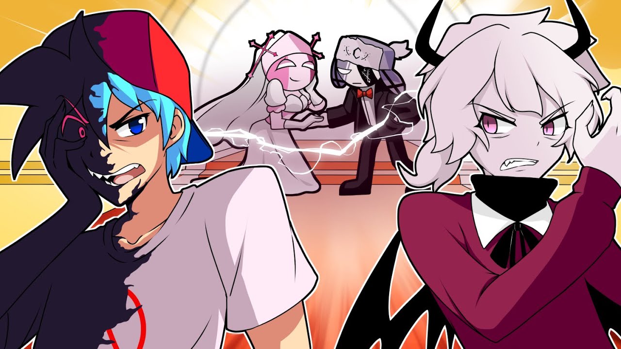 Selever vs Boyfriend: Friday Night Funkin Wedding Animation with Ruv ...