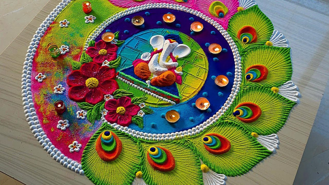 10 Latest Rangoli Designs for Diwali 2025 to Brighten Your Home