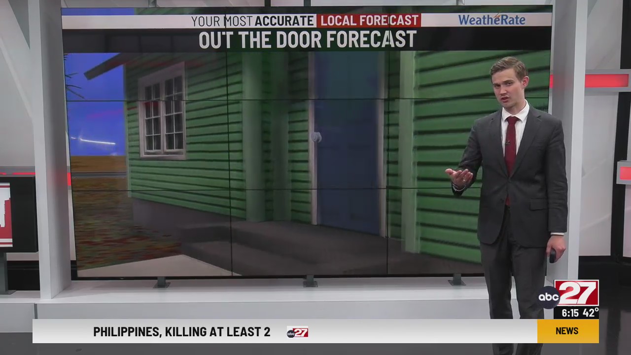 Jackson's Friday Morning 6am Forecast Update