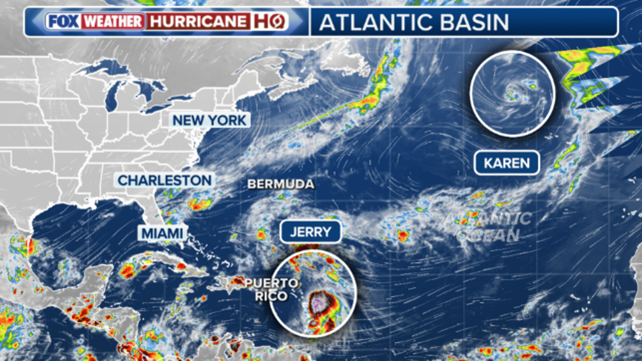 National Hurricane Center: Subtropical Storm Karen forms as Tropical ...