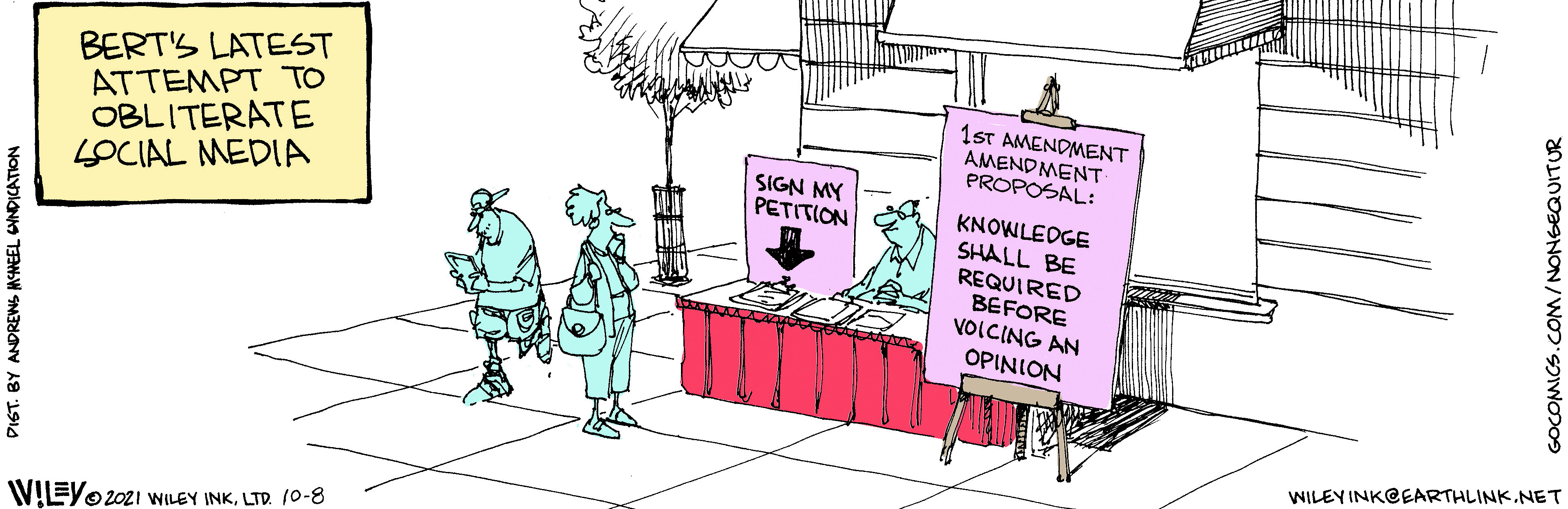 Non Sequitur by Wiley Miller