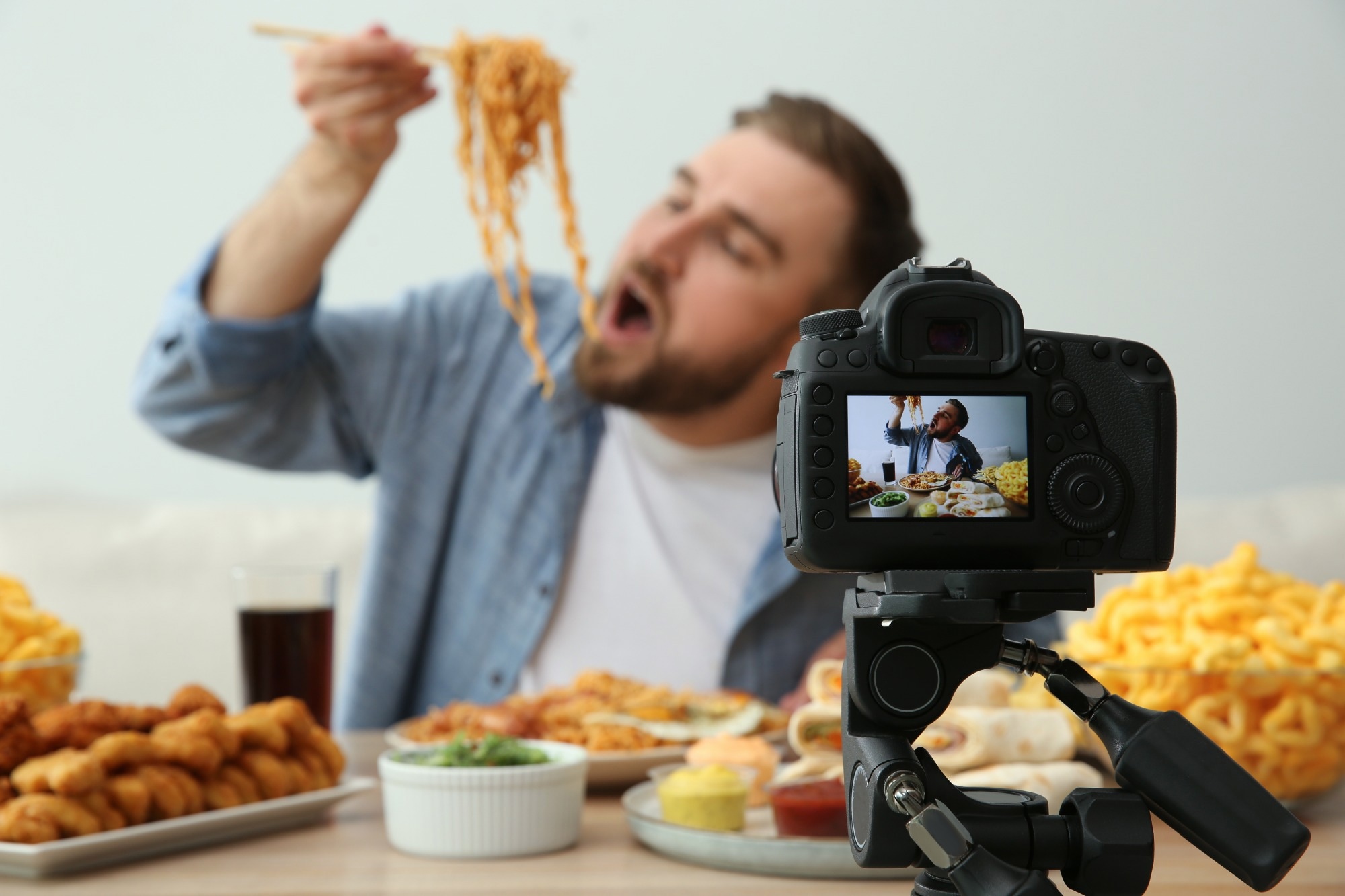 Social media food shows like Mukbang are changing how people eat