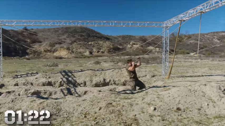 US Marine challenges Air Force’s strength and endurance