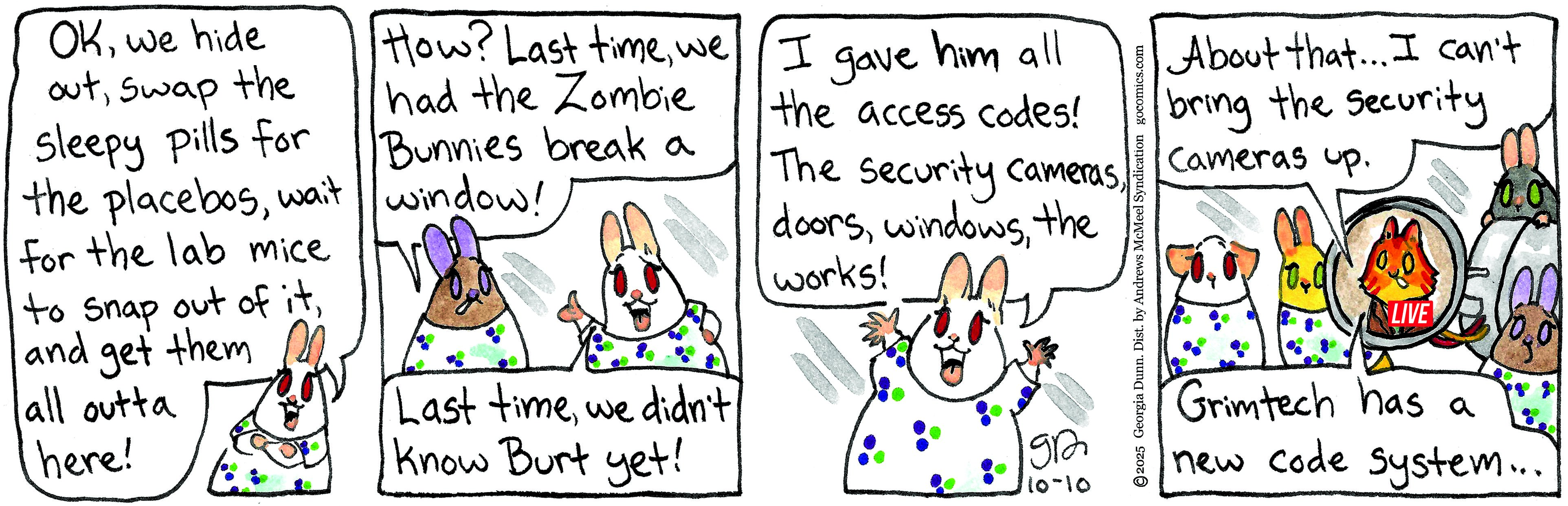 Breaking Cat News by Georgia Dunn