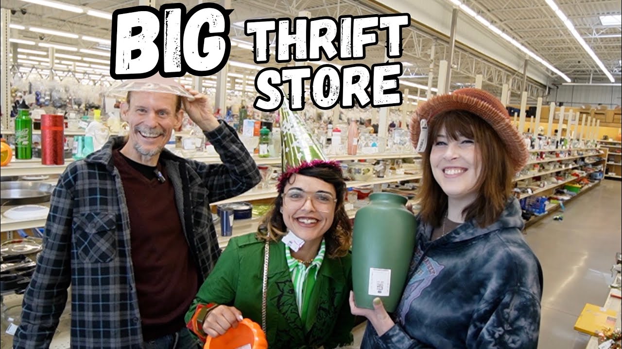 First Time at the Big Thrift Store | Thrift with Me