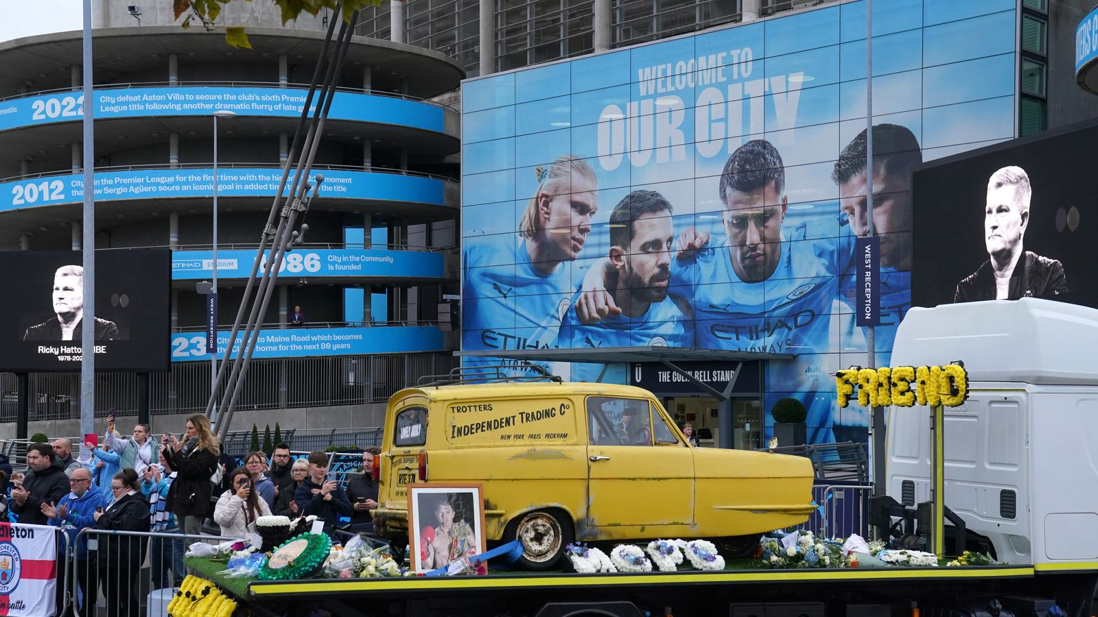 Etihad Stadium says goodbye to Ricky Hatton