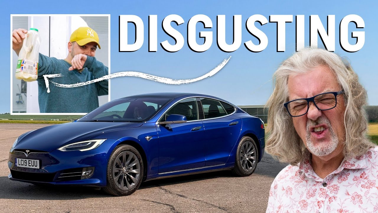 Fixing James May’s Crashed Tesla Model S at The Smallest Cog