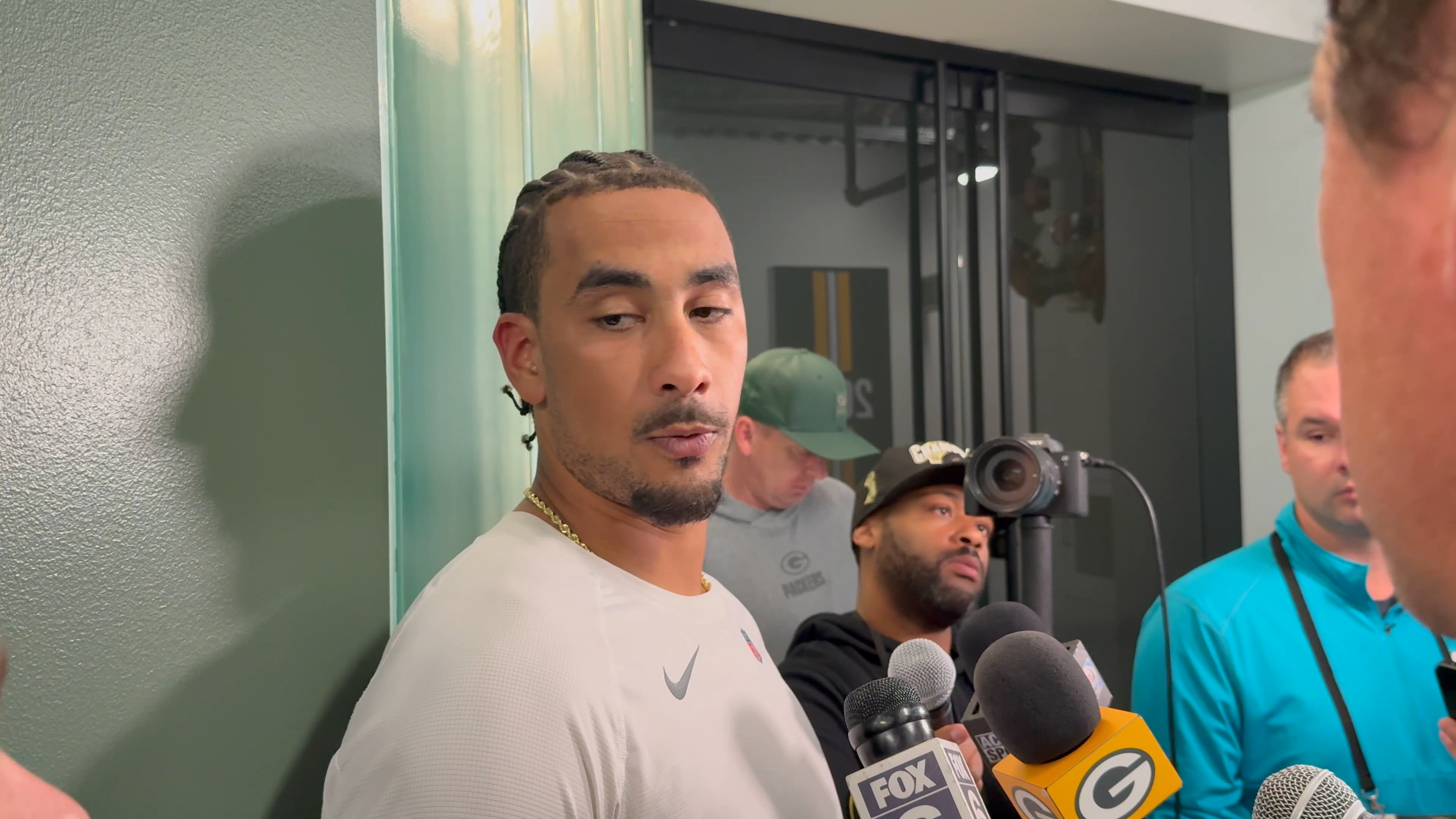Packers QB Jordan Love on Bouncing Back from Bad Plays
