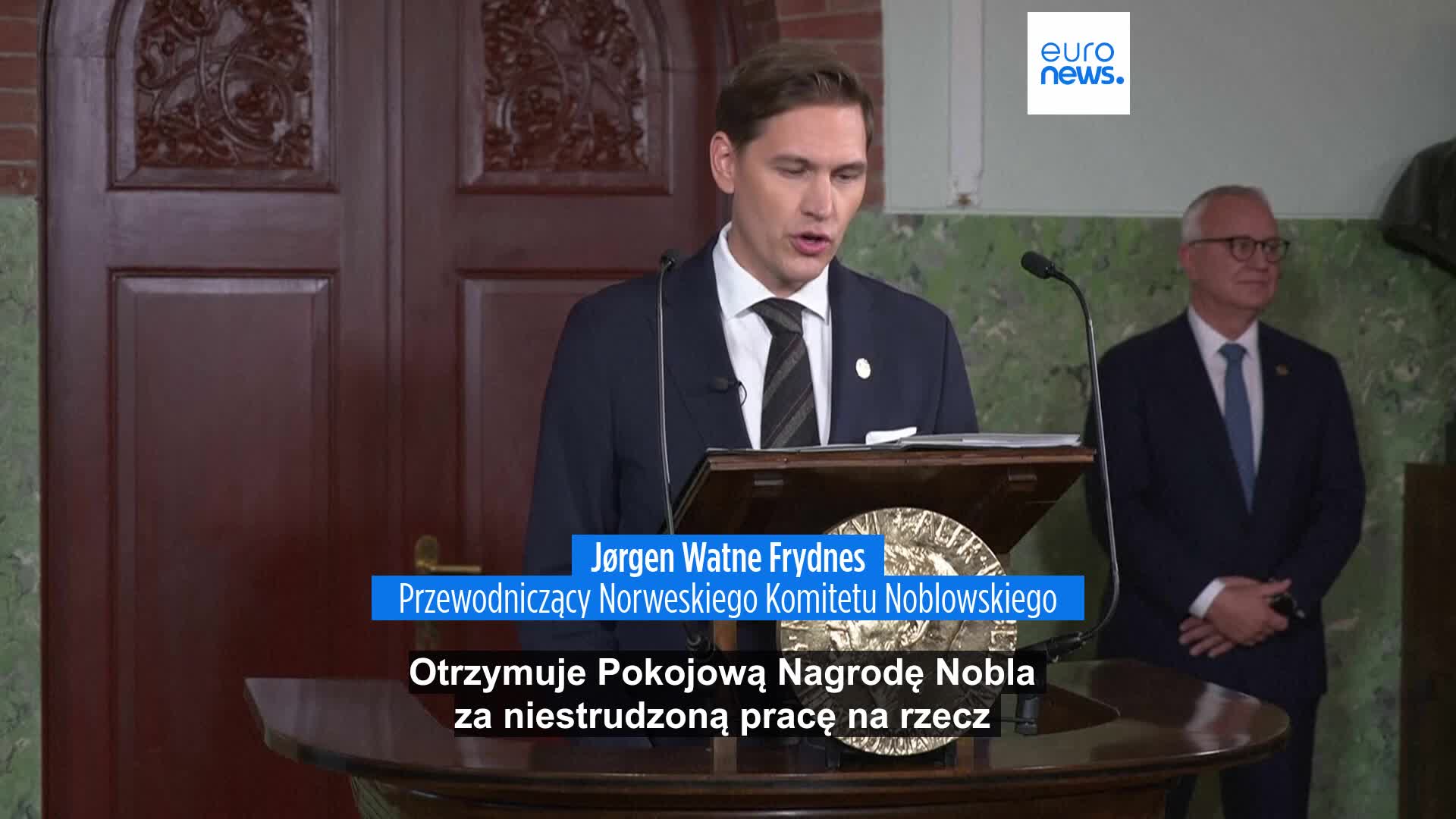 María Corina Machado laureatką pokojowej Nagrody Nobla 2025