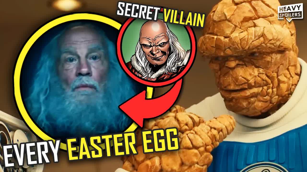 Fantastic Four first steps official trailer breakdown | Easter eggs ...