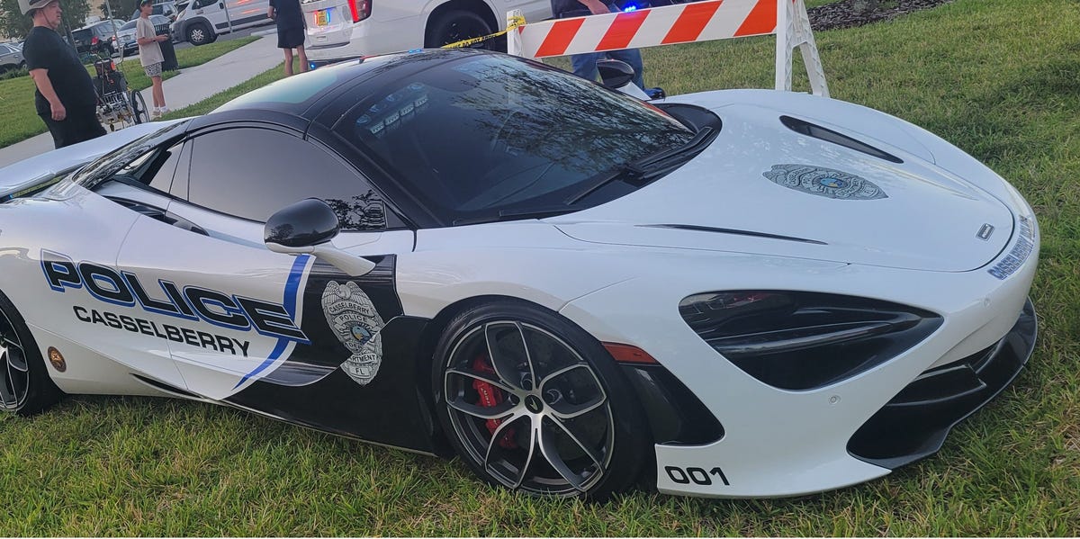 Florida Police Department Adds McLaren 720S to Its Cop Car Fleet, But ...