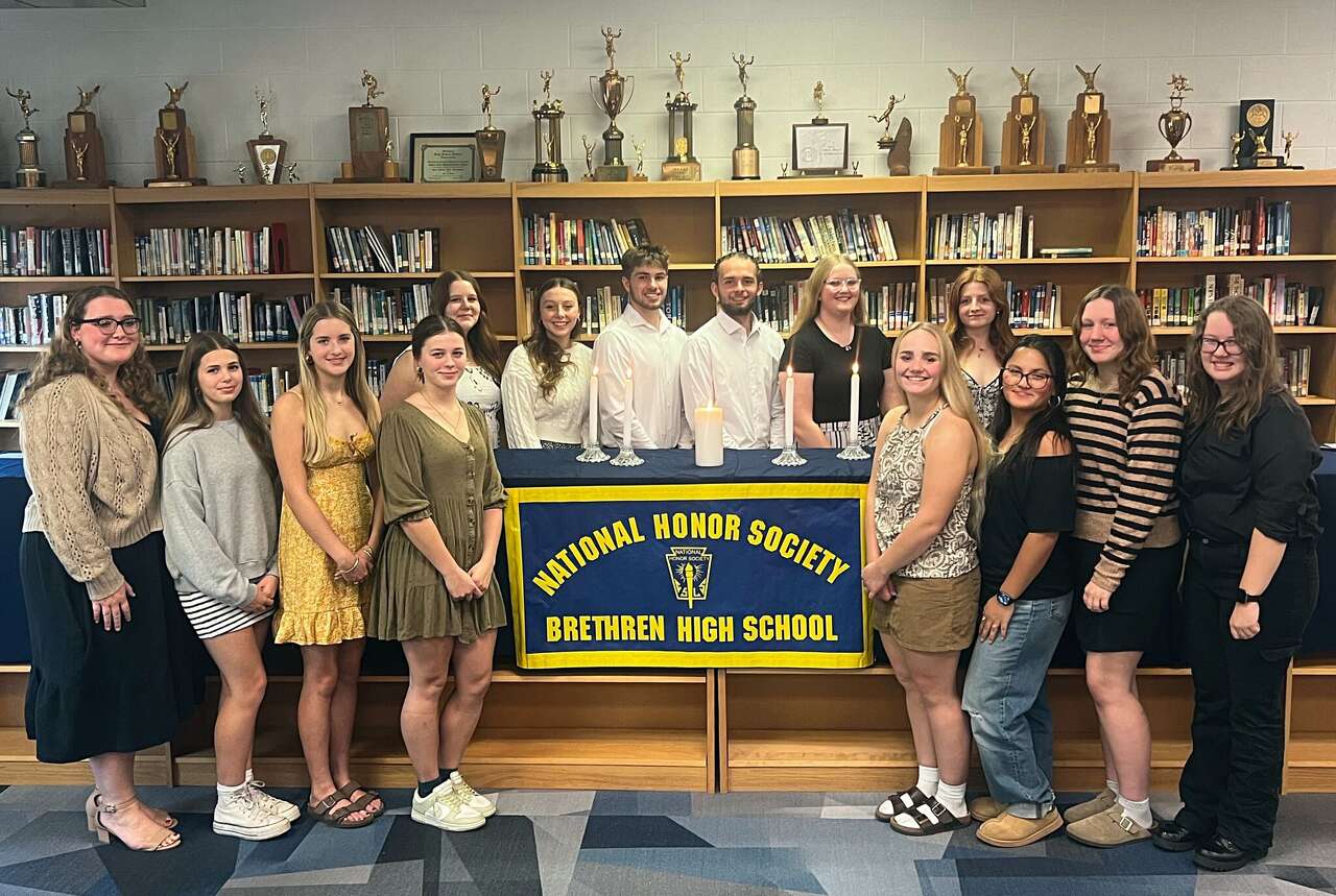 Brethren NHS chapter welcomes 7 new members