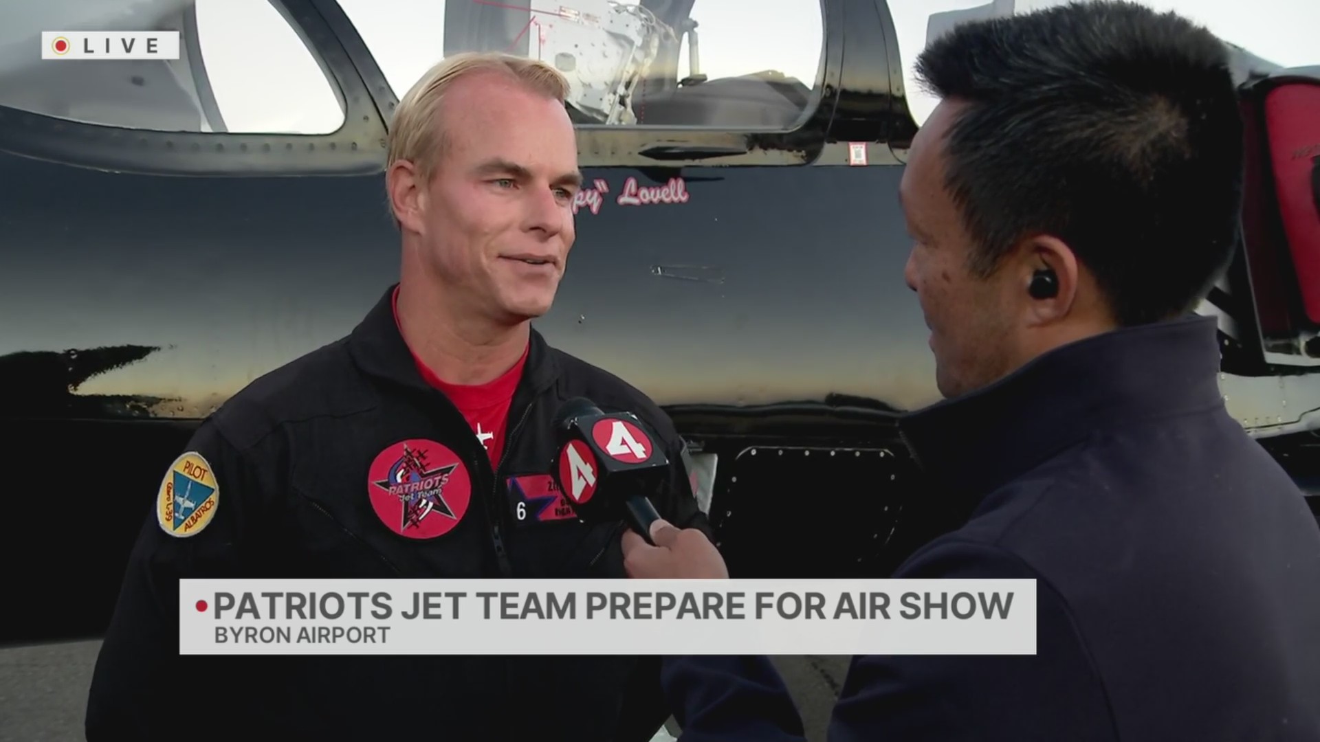 Patriots jet pilot Cory Lovell prepares to put on a dazzling Fleet Week ...