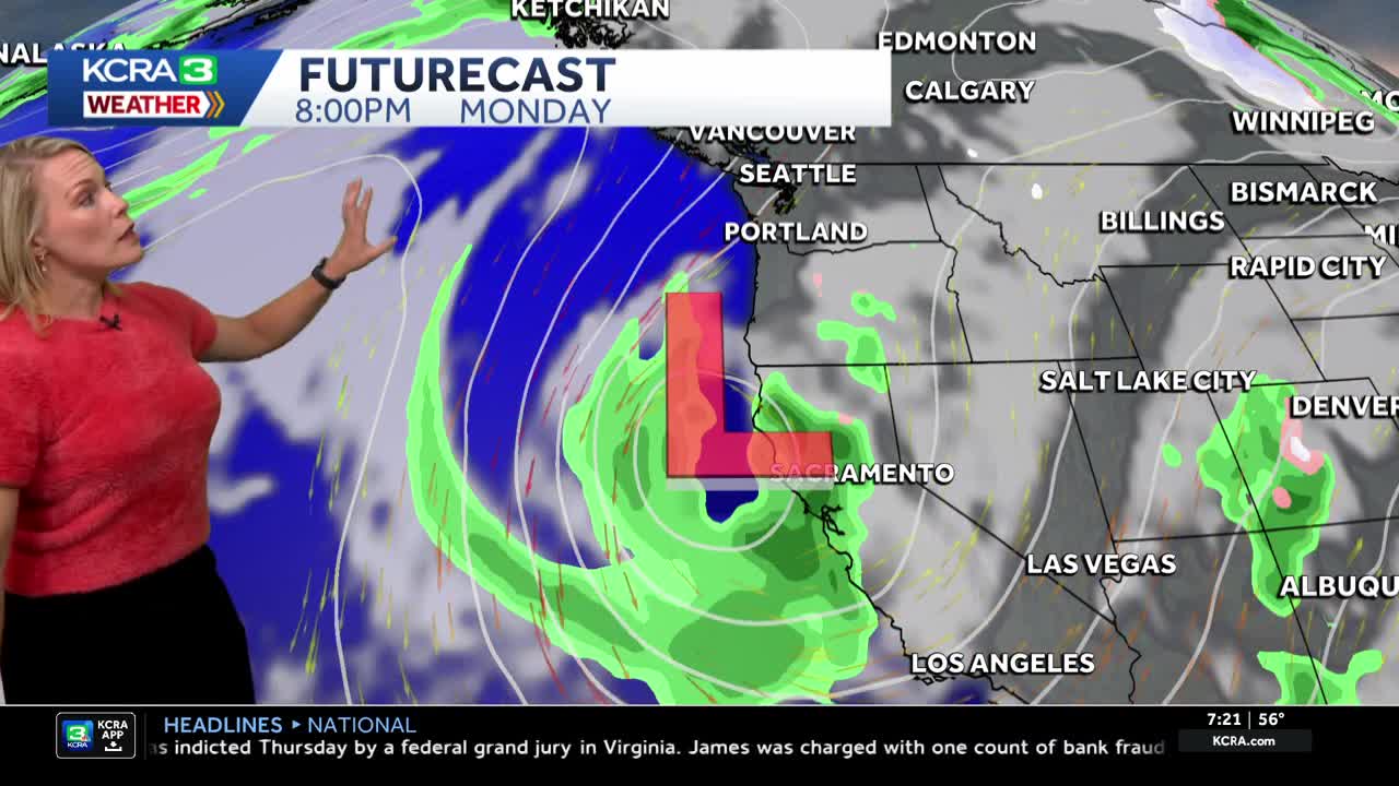 Track Northern California rain, snow totals for October 13
