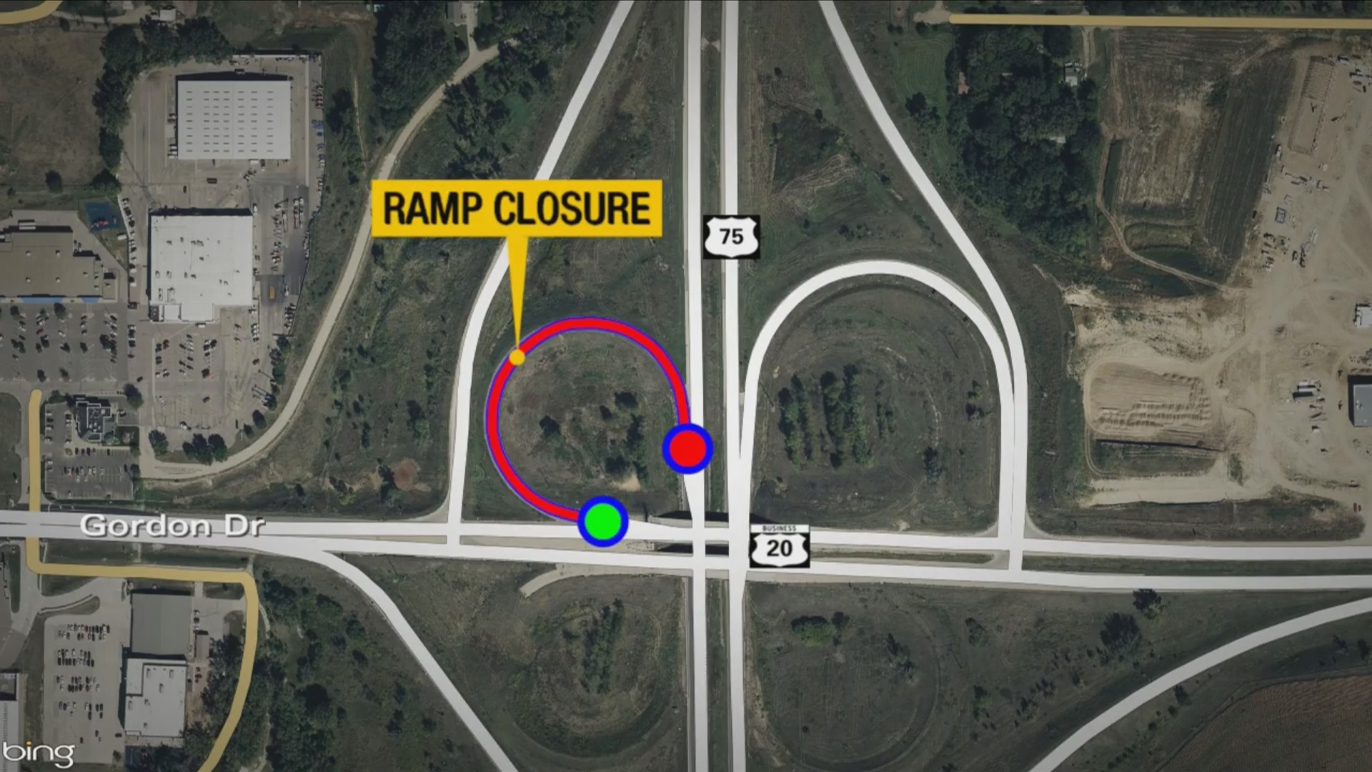 Ramp Closure