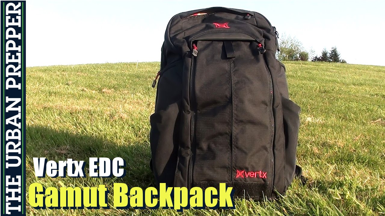 Vertx EDC Gamut backpack keeps urban preppers perfectly organized