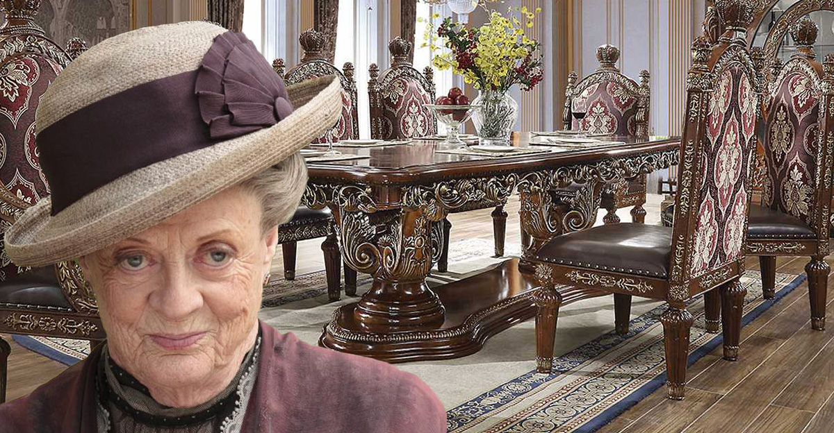 These Old Dining Sets Are So Valuable, You'll Never Put Your Elbows On ...