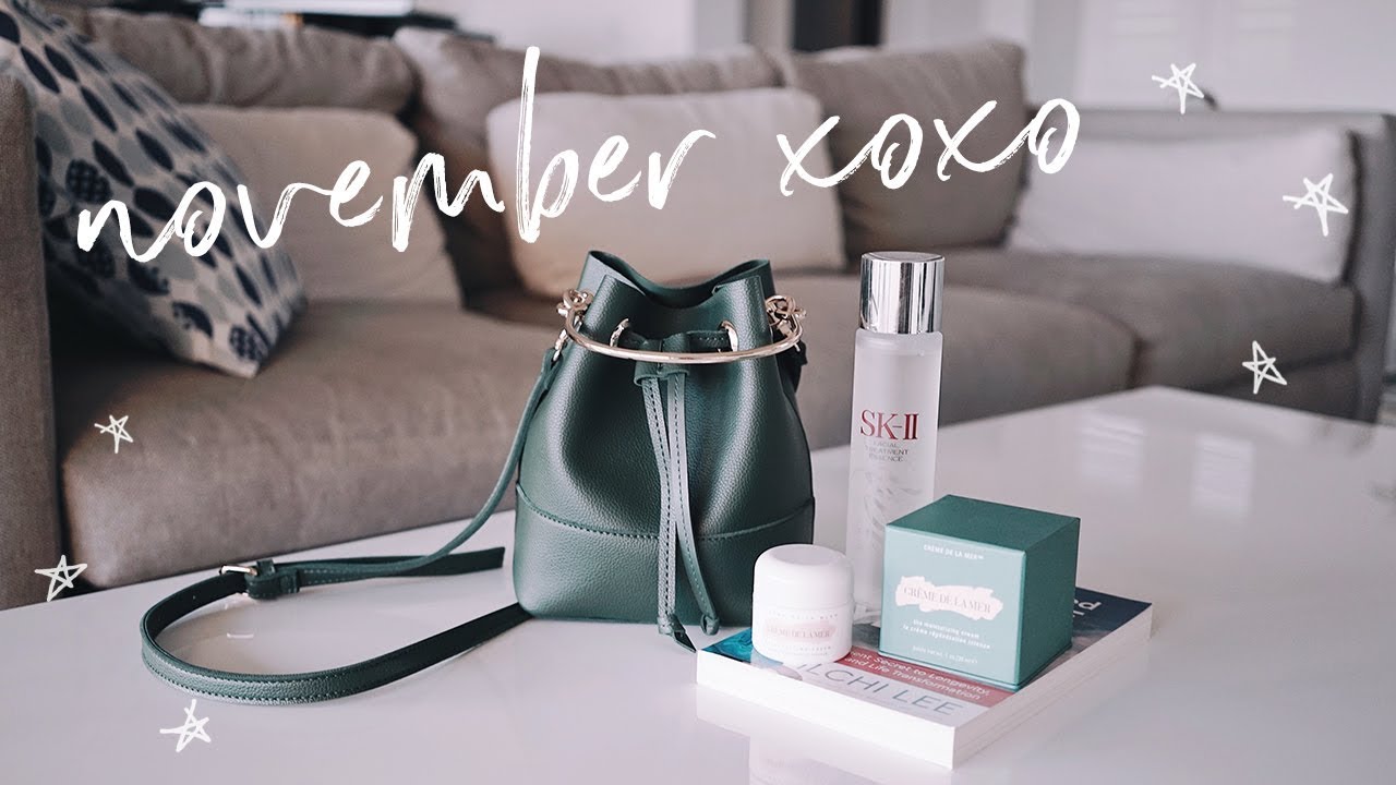 November favorites: New bag, skincare and books