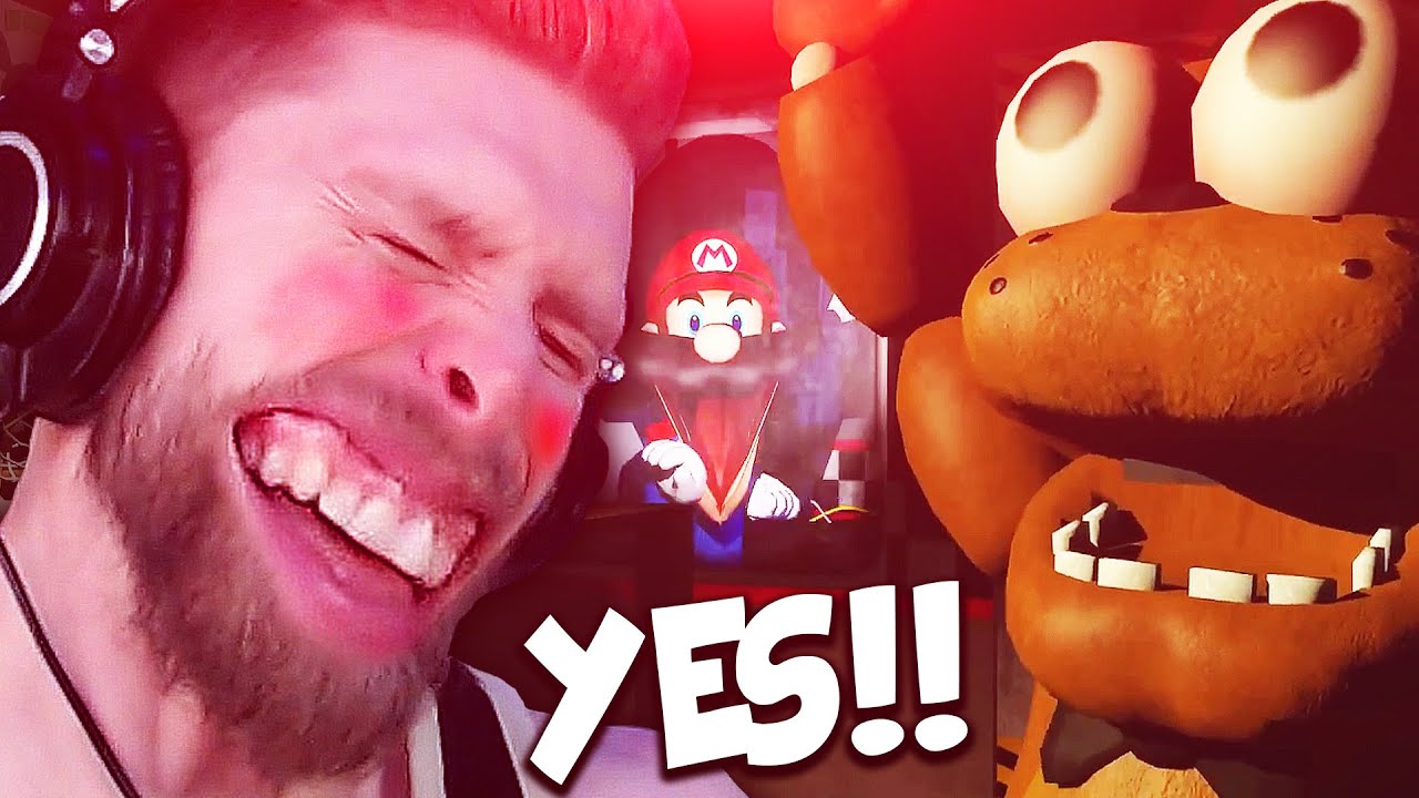 SMG4 Remastered64: Freddy's Spaghetteria reaction!