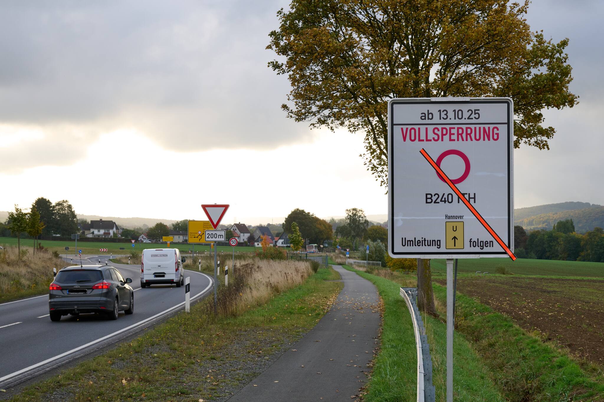 Bundesstraße 240 über den Ith ist ab Montag voll gesperrt: Was ist der ...