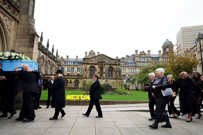 Ricky Hatton's family arrive at funeral as mum wipes away tears