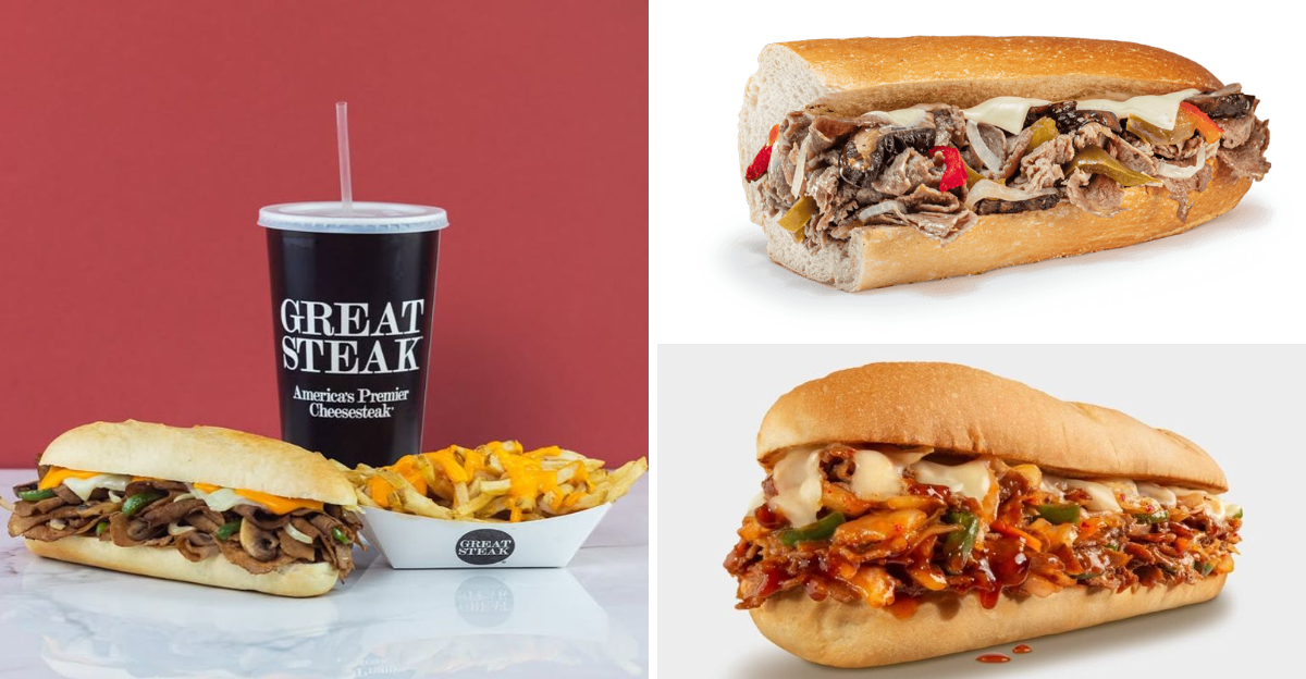 6 Global Restaurant Chains With The Best Cheesesteaks