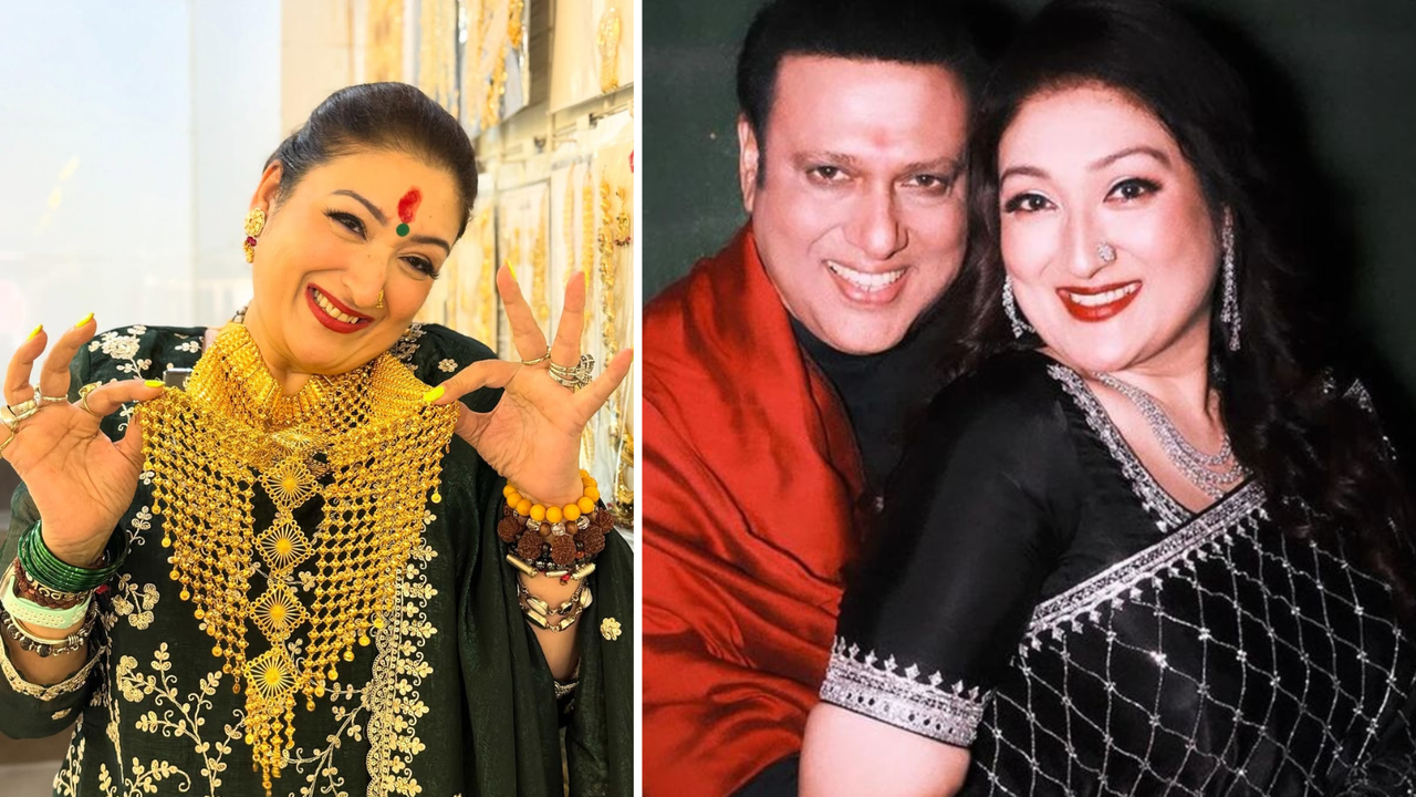 Sunita Ahuja Showcases Her Husband Govinda's Karwa Chauth Present ...