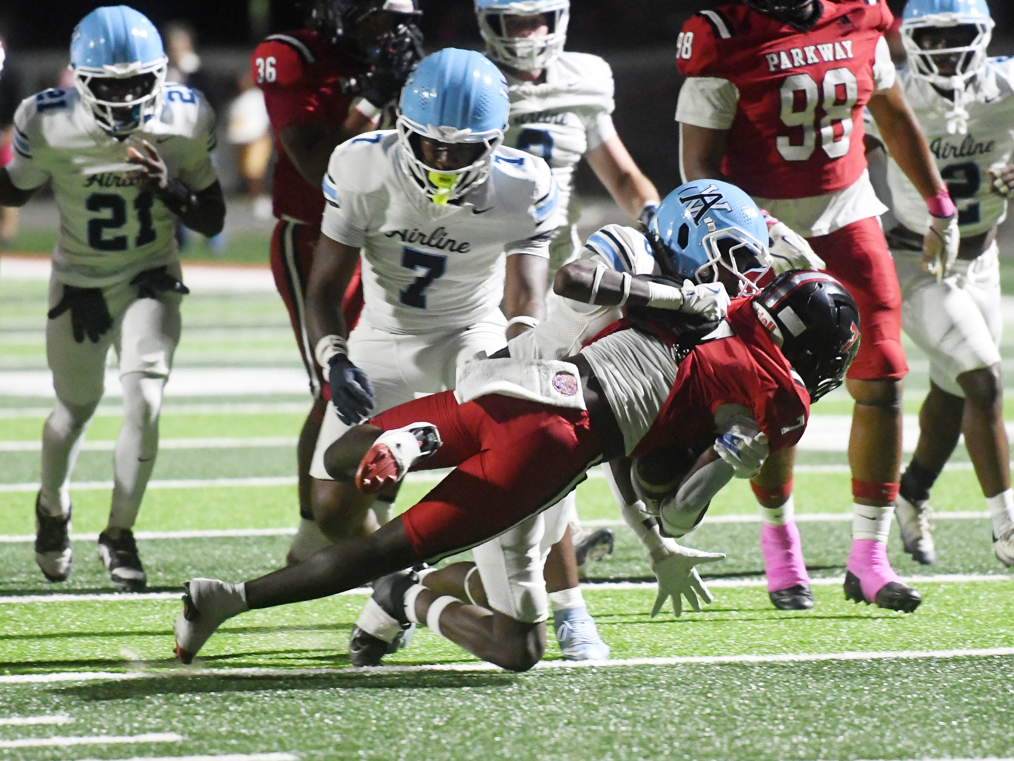 Week 6 football roundup: Parkway staves off Airline, see other Thursday ...