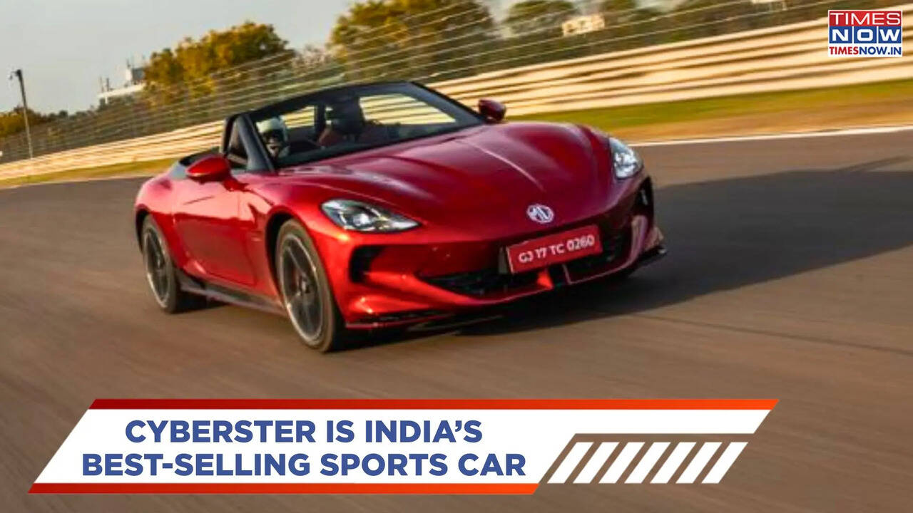 JSW MG Surges To Second Spot In Luxury EVs As Cyberster Tops India’s ...