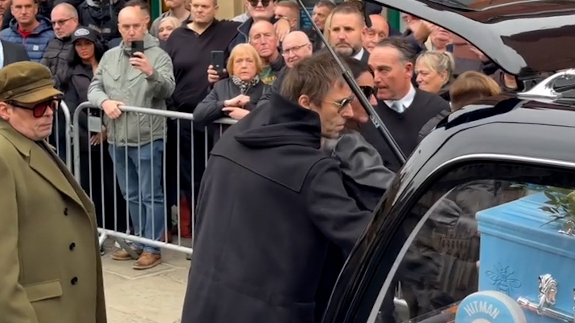 Liam Gallagher pays tribute at Ricky Hatton’s funeral