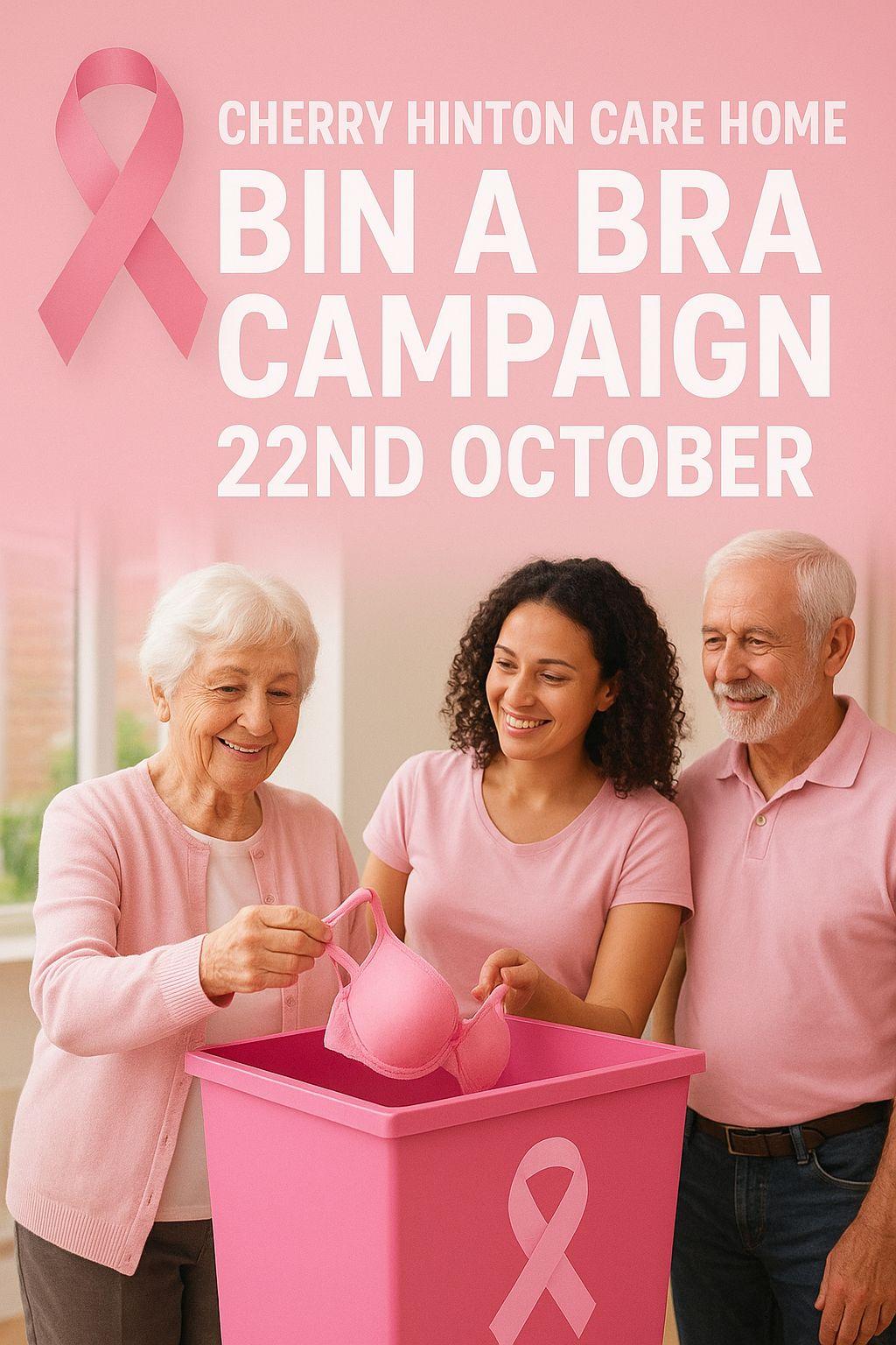 Breast Cancer Awareness Campaign – “Bin Your Bra!”