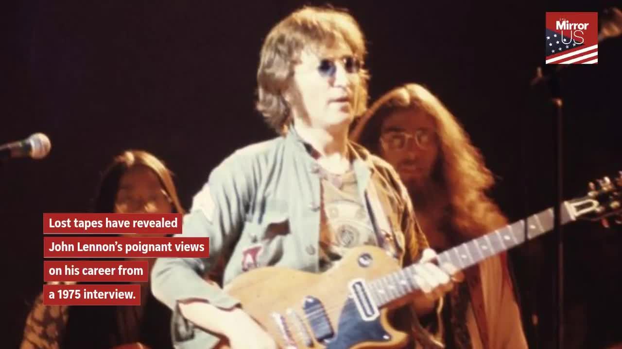 Lost Lennon Tapes Reveal Heartbreaking Self-Doubt and Dreams