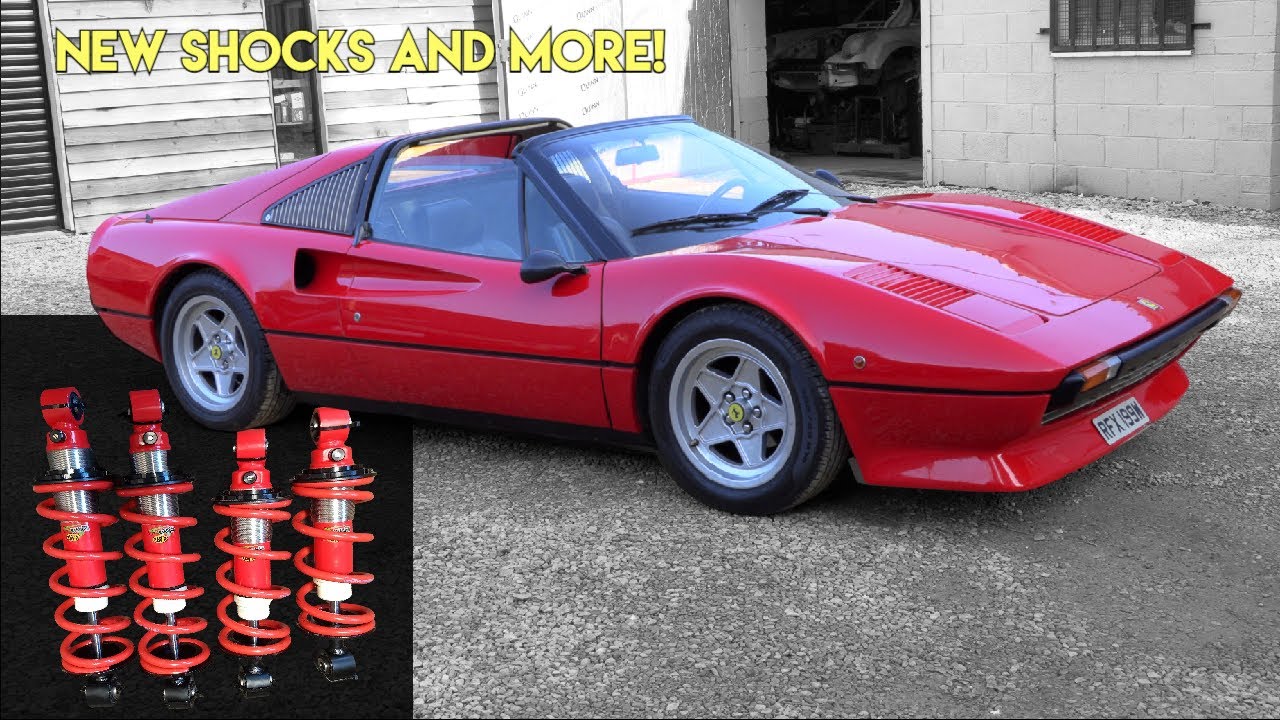 Will new shocks transform the InfluEnzo? | Cheap Ferrari 308 GTS update