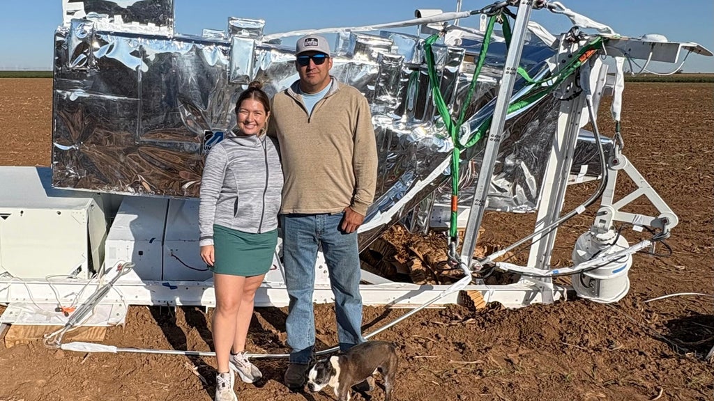 Wayward hunk of NASA equipment falls in rural West Texas farmland