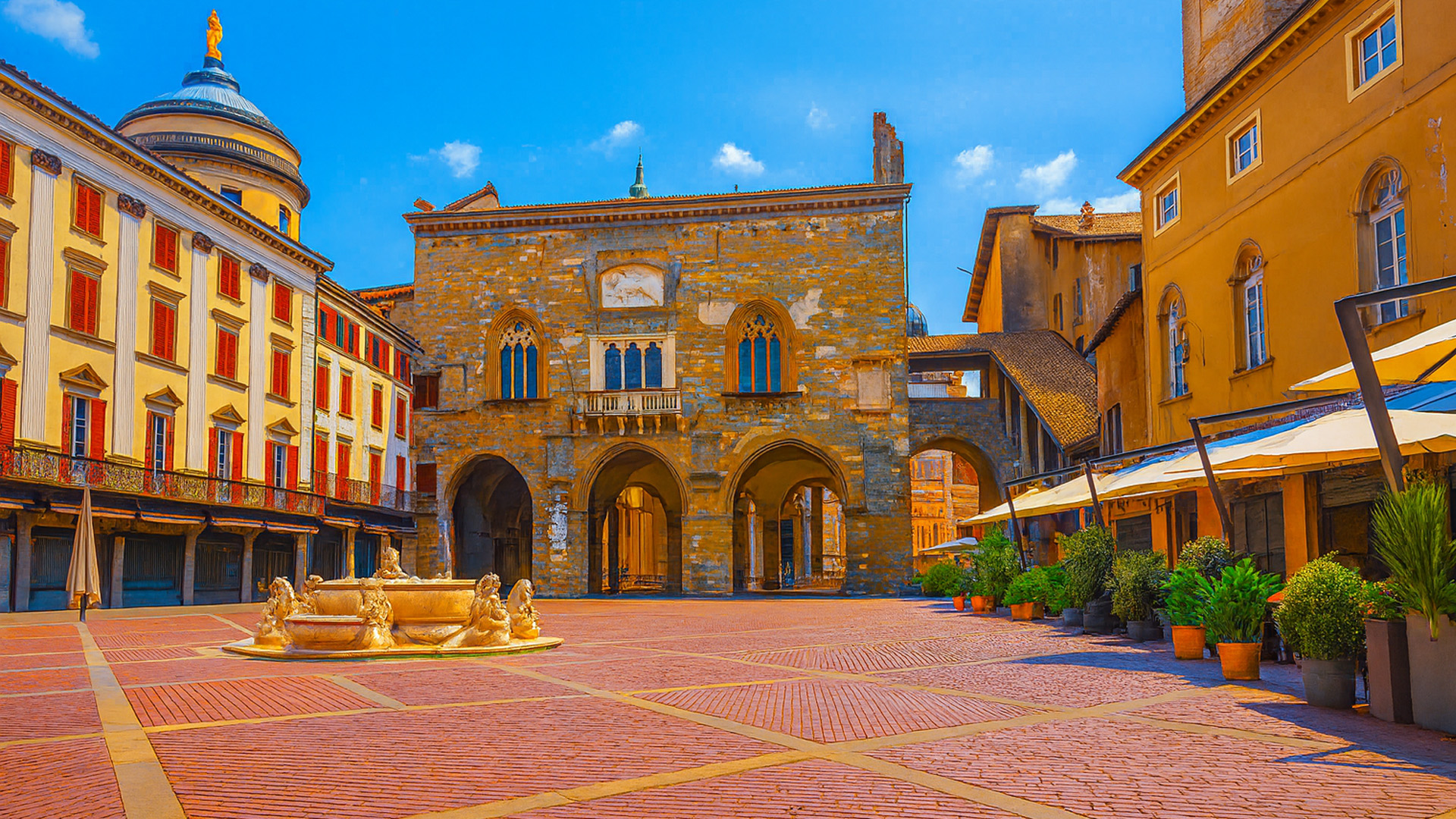 Walking in Bergamo, Italy – Discover the Beauty of Città Alta (4K)