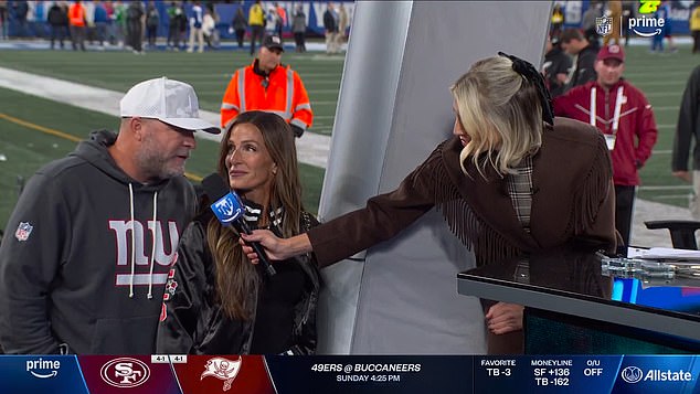 Jaxson Dart's proud mom gives emotional interview on son's New York ...