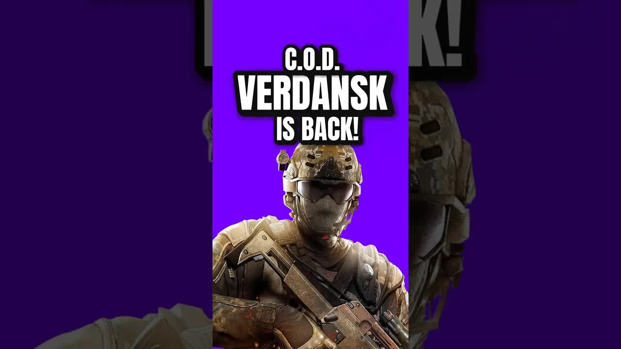 Call of Duty Verdansk is Back! #modernwarfare 🪖🎖️ #warzone3 #COD #Warzone